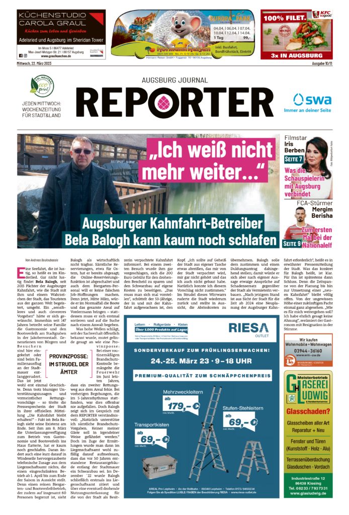 Die aktuelle Ausgabe! - Augsburg Journal