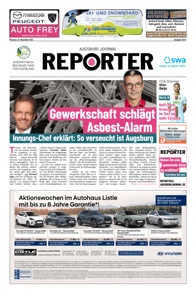 Die aktuelle Ausgabe! - Augsburg Journal