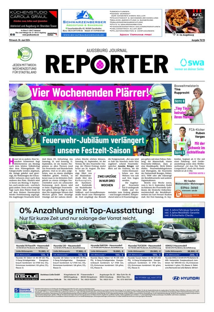 Die aktuelle Ausgabe! - Augsburg Journal