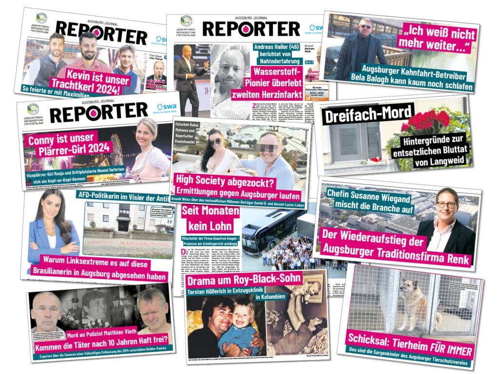 100 Mal REPORTER – das waren die meistgeklickten Artikel - Augsburg Journal