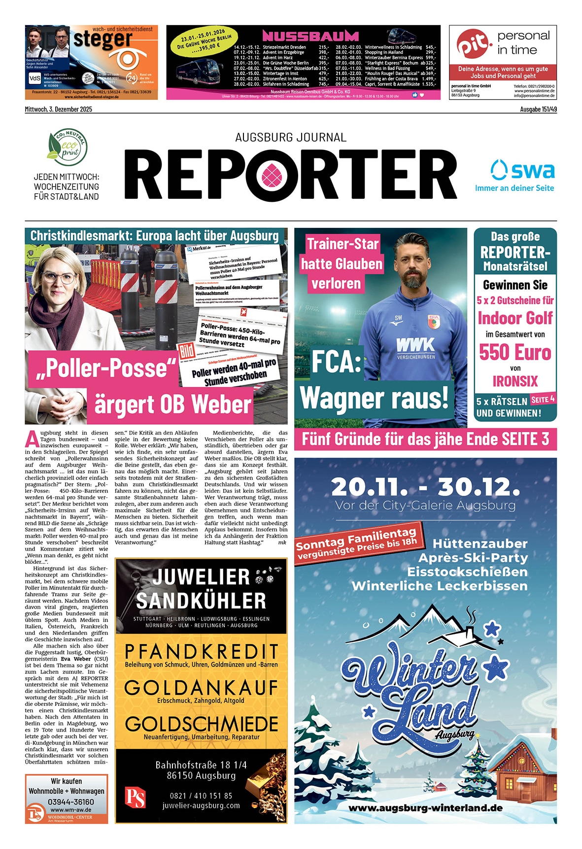 Die aktuelle Ausgabe! - Augsburg Journal